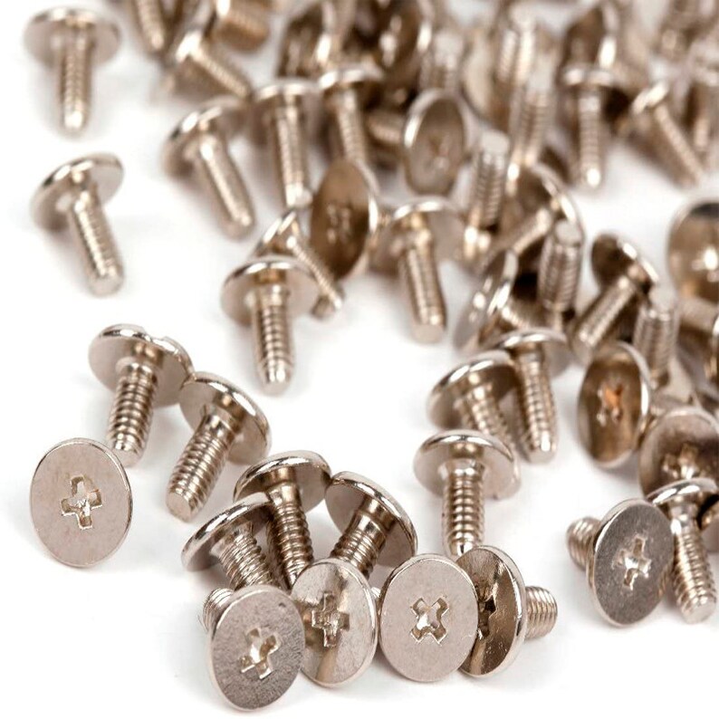 12MM 100 Sets Metal Tree Spikes and Studs Metallic Screw-back - Etsy