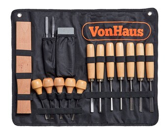 UJ Ramelson Basic 5pc Palm Wood Carving Set 107 - Etsy