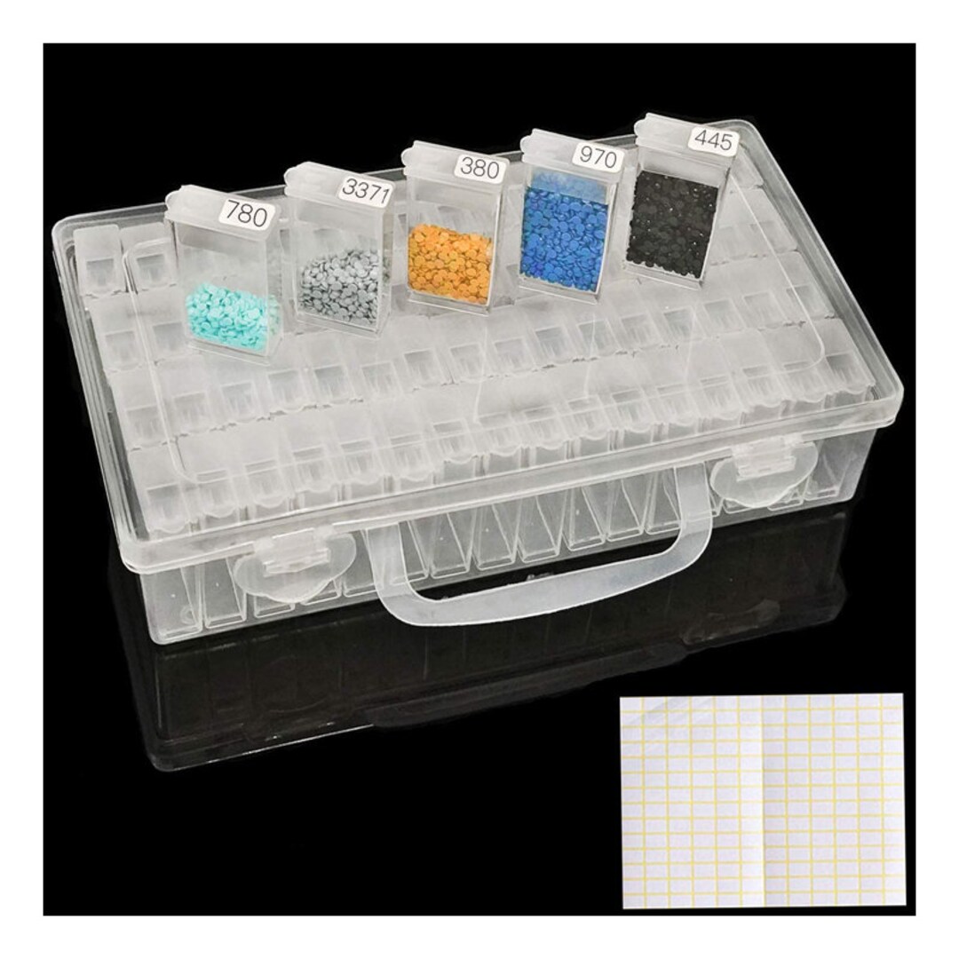Diamond Painting Storage Containers Portable Bead Storage - Etsy