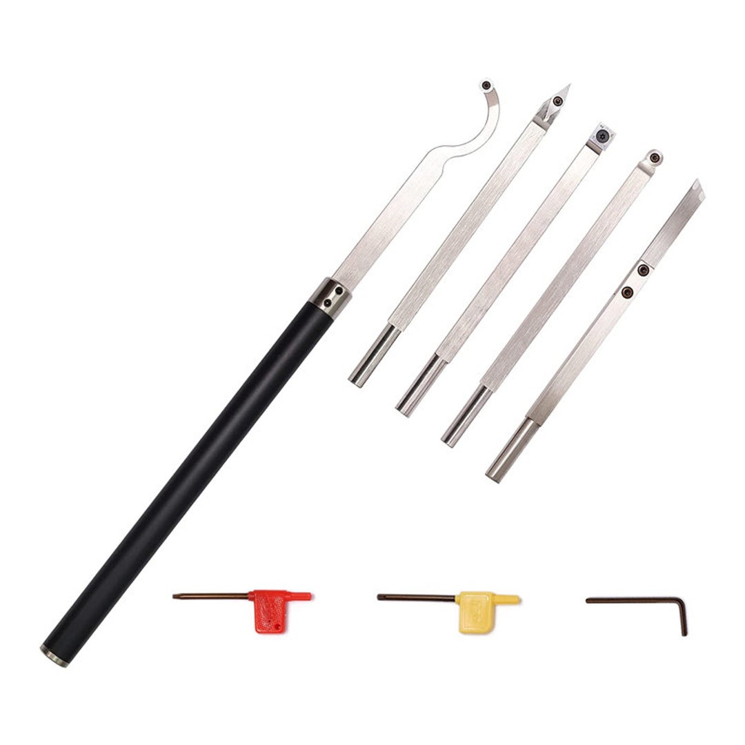 Carbide Tipped Wood Turning Tools Set Lathe Rougher Finisher - Etsy