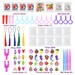 18000 Loom Bands Kit: DIY Rubber Bands Kits, 500 Clips, 40 Charms,loom ...