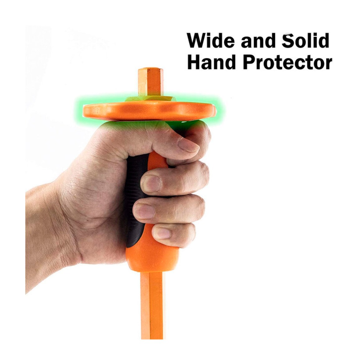 12-inch Heavy Duty Flat Chisel With Hand Protection Flat - Etsy