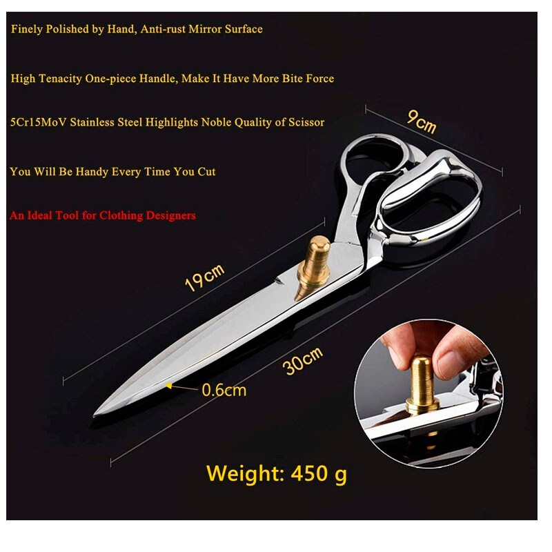 Scissors 12 Inch Professional Heavy Duty Industrial Strength - Etsy UK