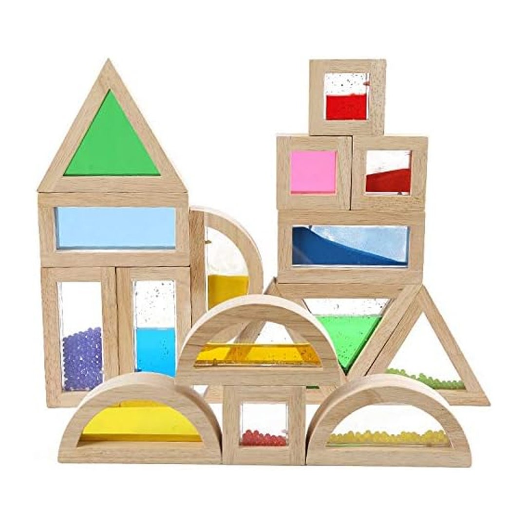 Large Wooden Building Blocks for Toddlers Baby Kids 16 Pcs - Etsy