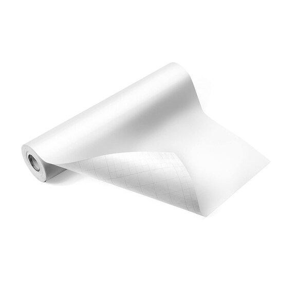 HUGE Glossy Adhesive Permanent White Vinyl Rolls 12x40ft | Etsy