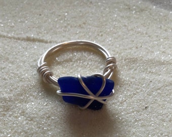 Cobalt Blue Ring Women - Etsy