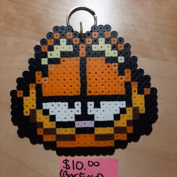 Perler Bead Keychain - Etsy
