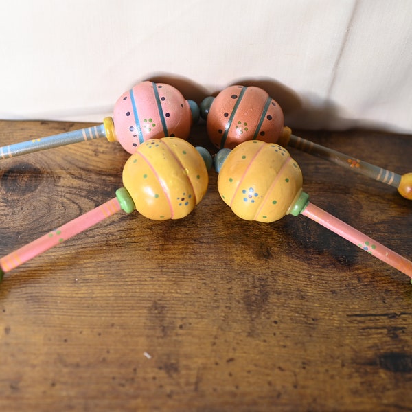 Wooden Baby Rattle - Etsy