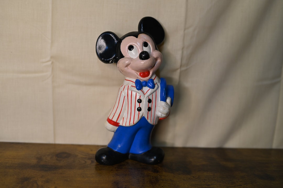 Vintage Barbershop Patriotic Mickey Mouse, Walt Disney Productions - Etsy