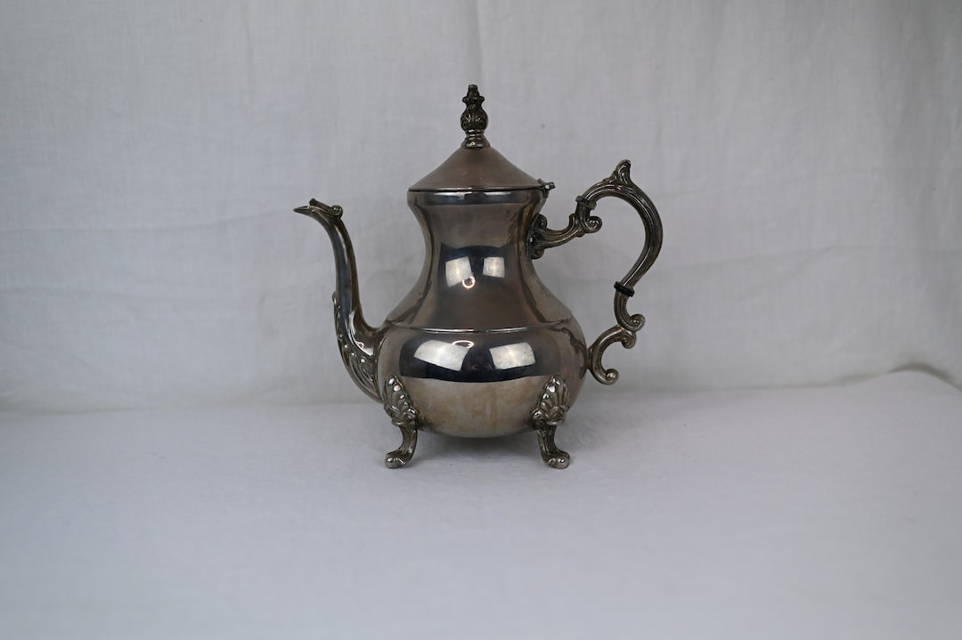 Vintage International Silver Company Tea Pot Silver Plated - Etsy