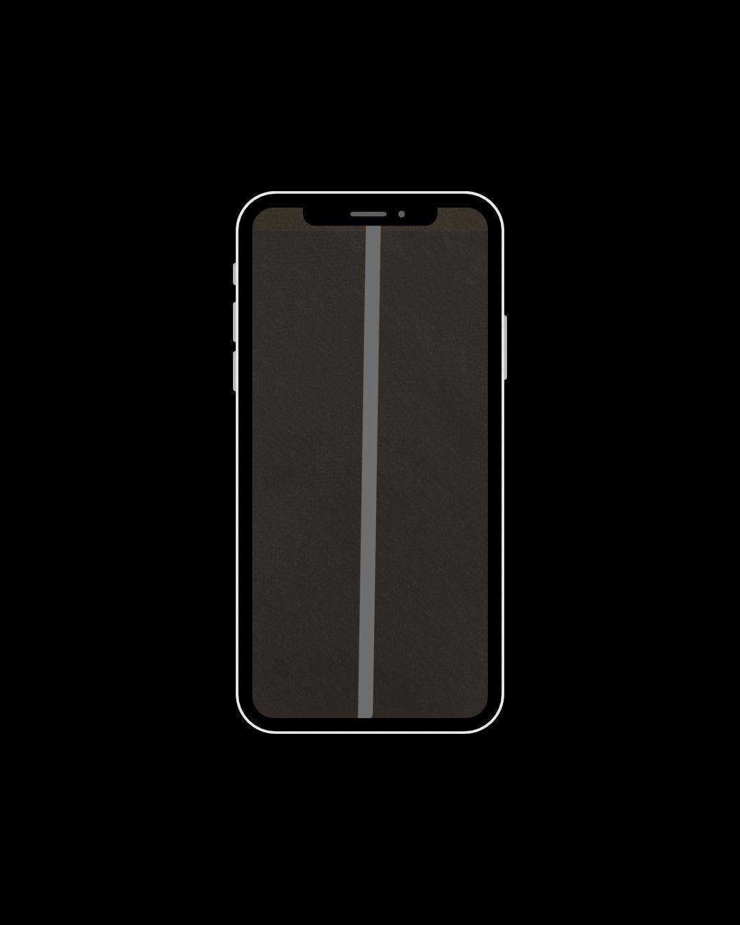 AMOLED Minimal Line Wallpaper – True Black iPhone & Android Lock Screen ...