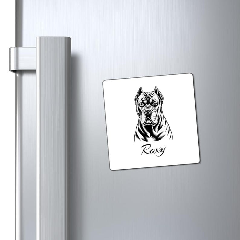 Cane Corso Magnet: Custom Dog Name, Personalized Pet, Unique Home Decor ...