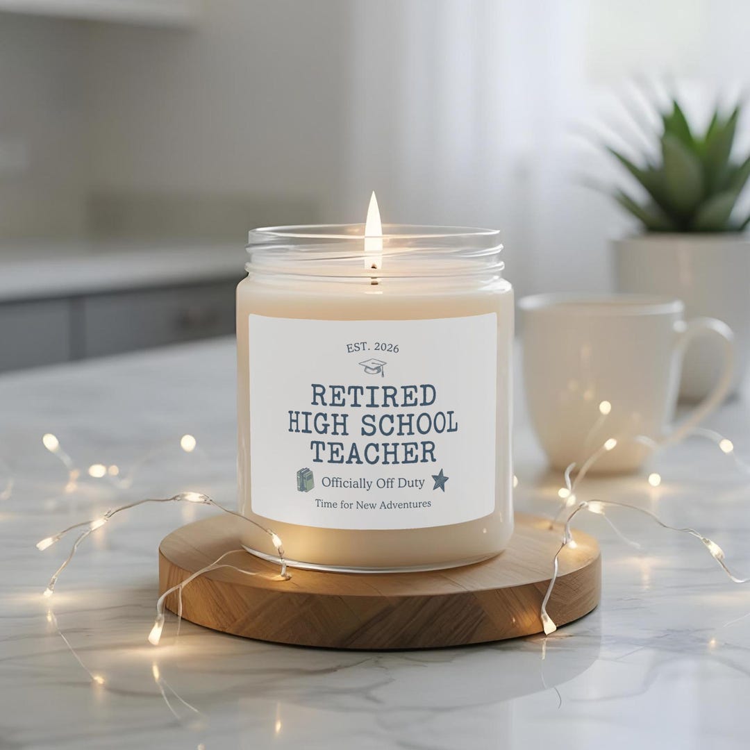 Retired High School Teacher Gift, Officially off Duty Est 2026, New ...