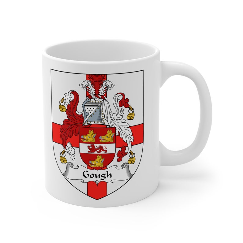 Gough Family Coat of Arms Mug English Heraldry Mug English - Etsy