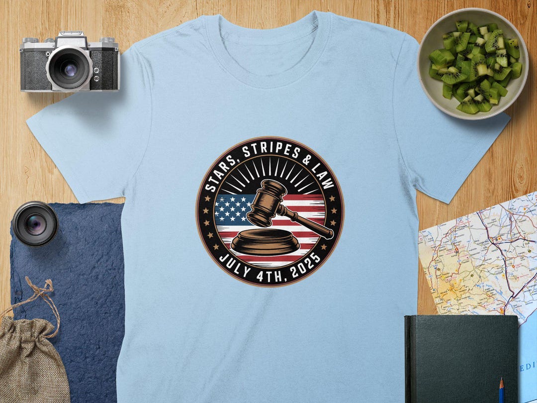 July 4th Law T-shirts, Stars Stripes Law Shirts, Lawyer Gift, Legal T ...