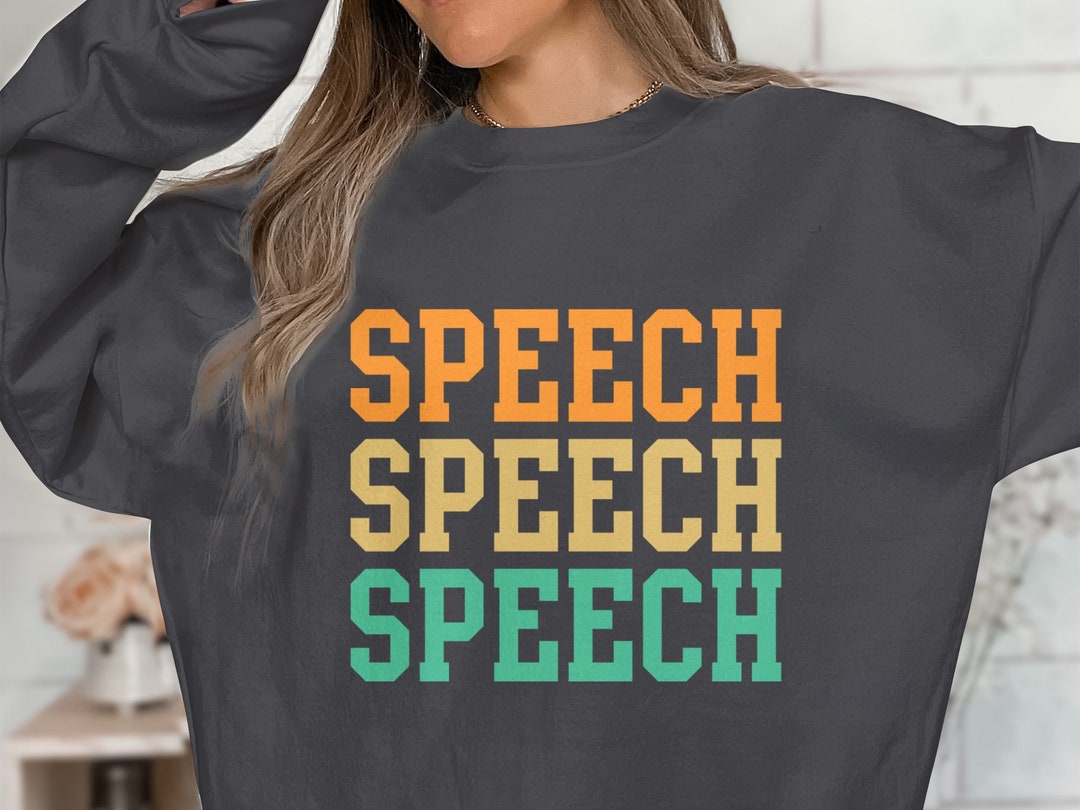 Minimalist Speech Bubble Graphic T-shirt, Casual Typography Tee, Unisex ...