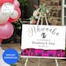 Pink, Kente Welcome Sign, Akwaaba Wedding Sign, Custom Printable ...