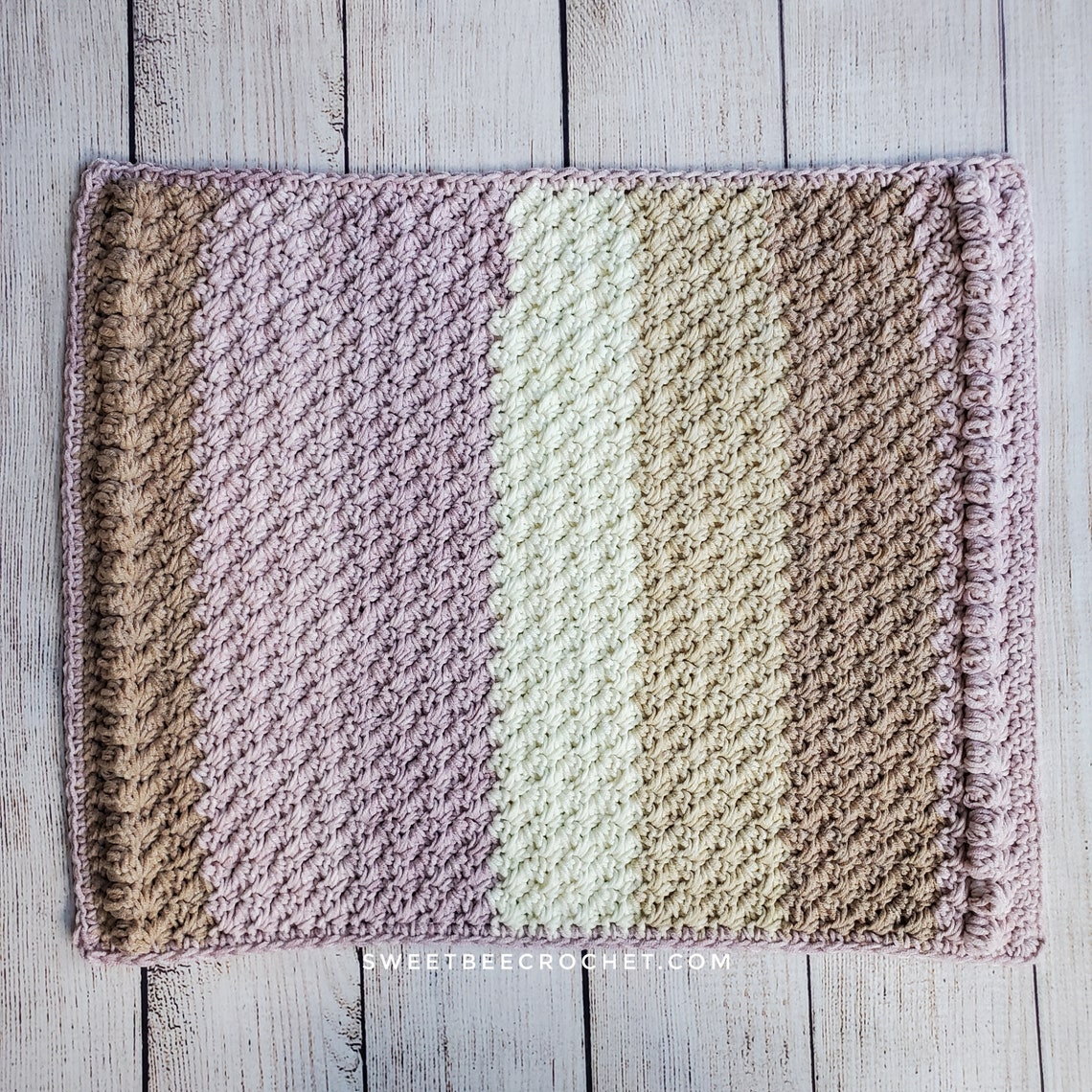 Bobble Edge Crochet Dish Mat (crochet Pattern) - Etsy