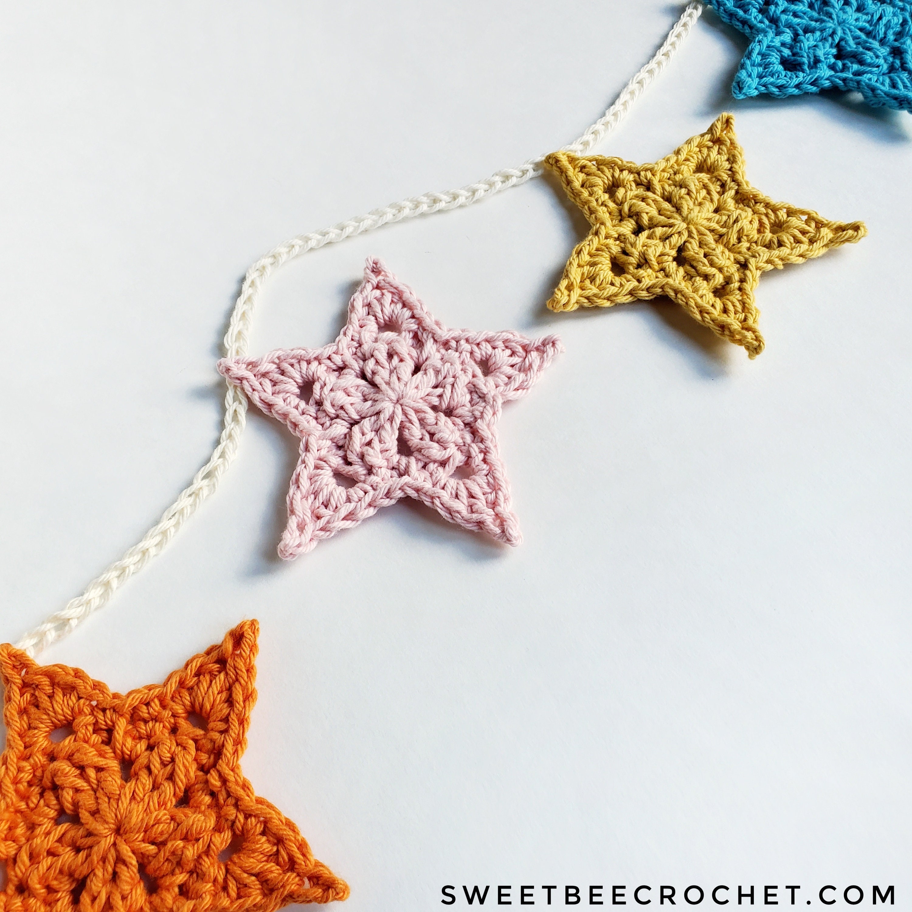 Crochet Star Motif (crochet Pattern) - Etsy