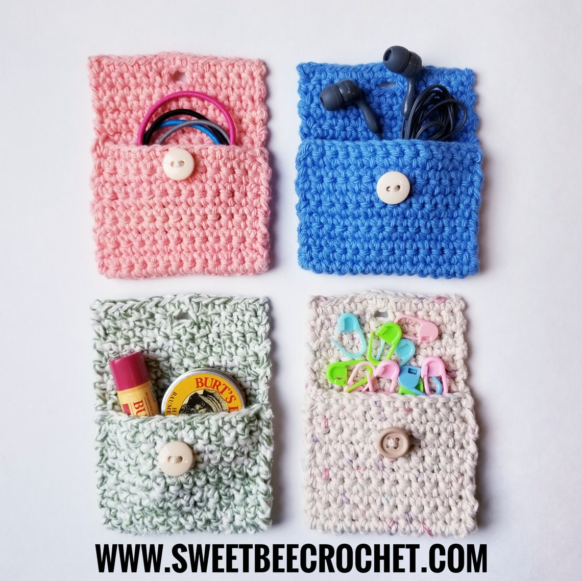 Magnificent Mini Pouch (crochet Pattern) - Etsy
