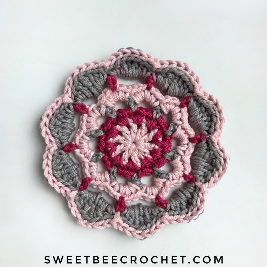 Sunny Day Crochet Motif (crochet Pattern) - Etsy