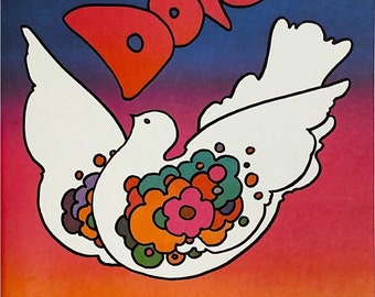 Peter Max Serigraph - Etsy