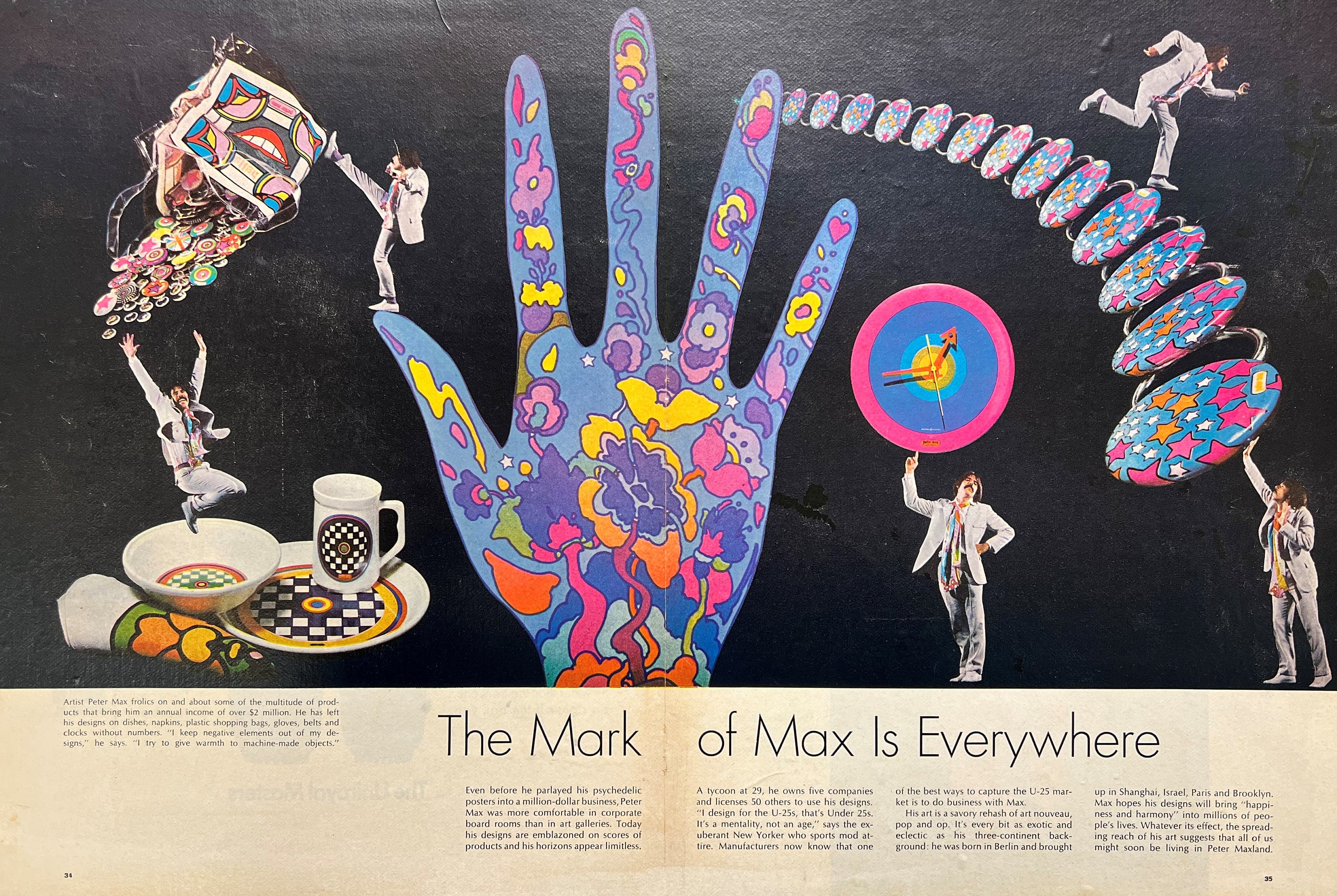 Peter Max Designs