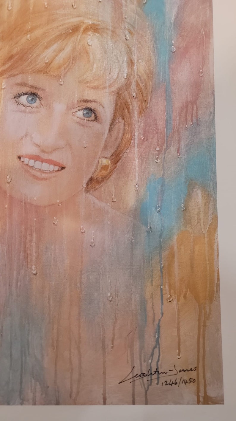 Diana by Barry Leighton-jones Limited Edition Lithograph on Paper UNFRAMED - Etsy