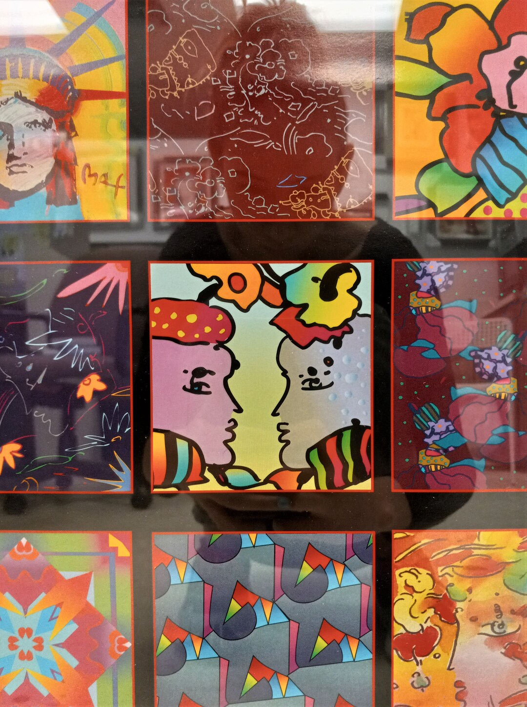 Peter Max Memorabilia Peter Max Poster Neo Max Ties Hand Signed RARE ...