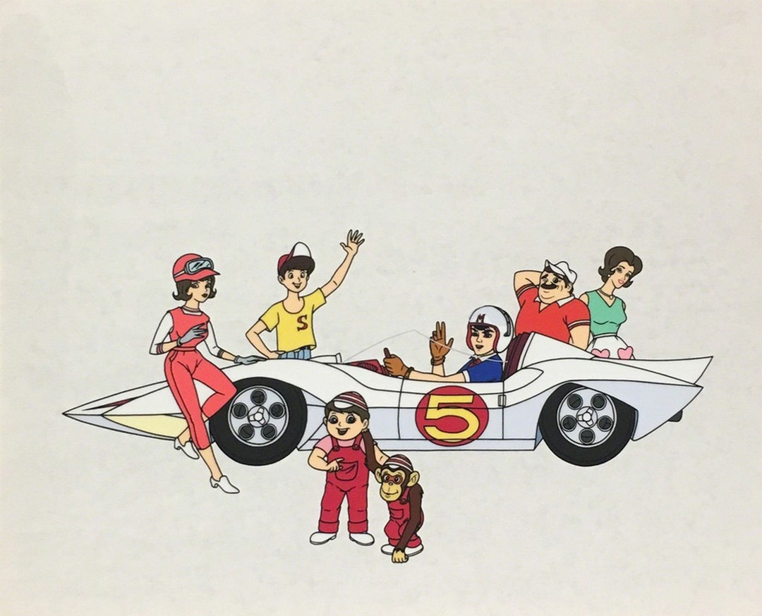 Speed Racer 6 Framed Art Animation Collectible Sericel - Etsy