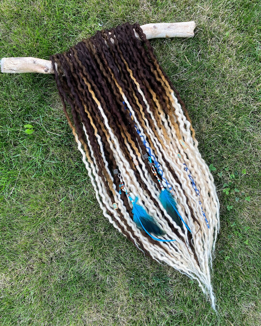 Custom Wavy Wool Dreads - Etsy