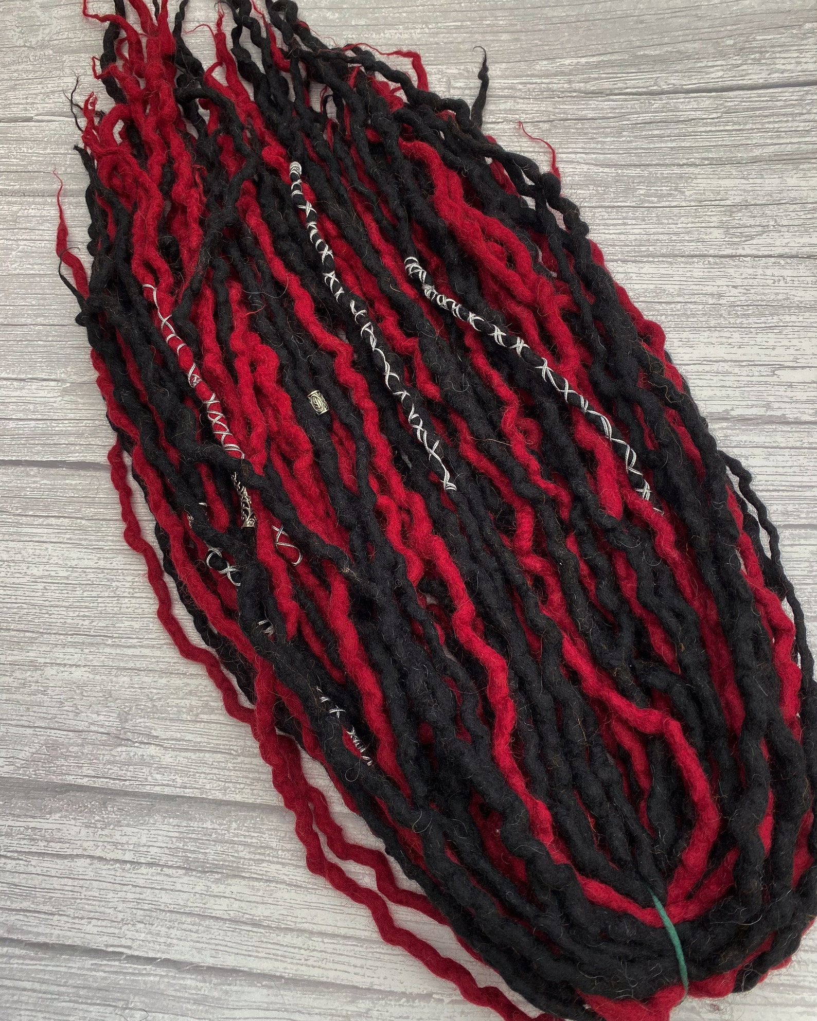 Custom Wavy Wool Dreads - Etsy