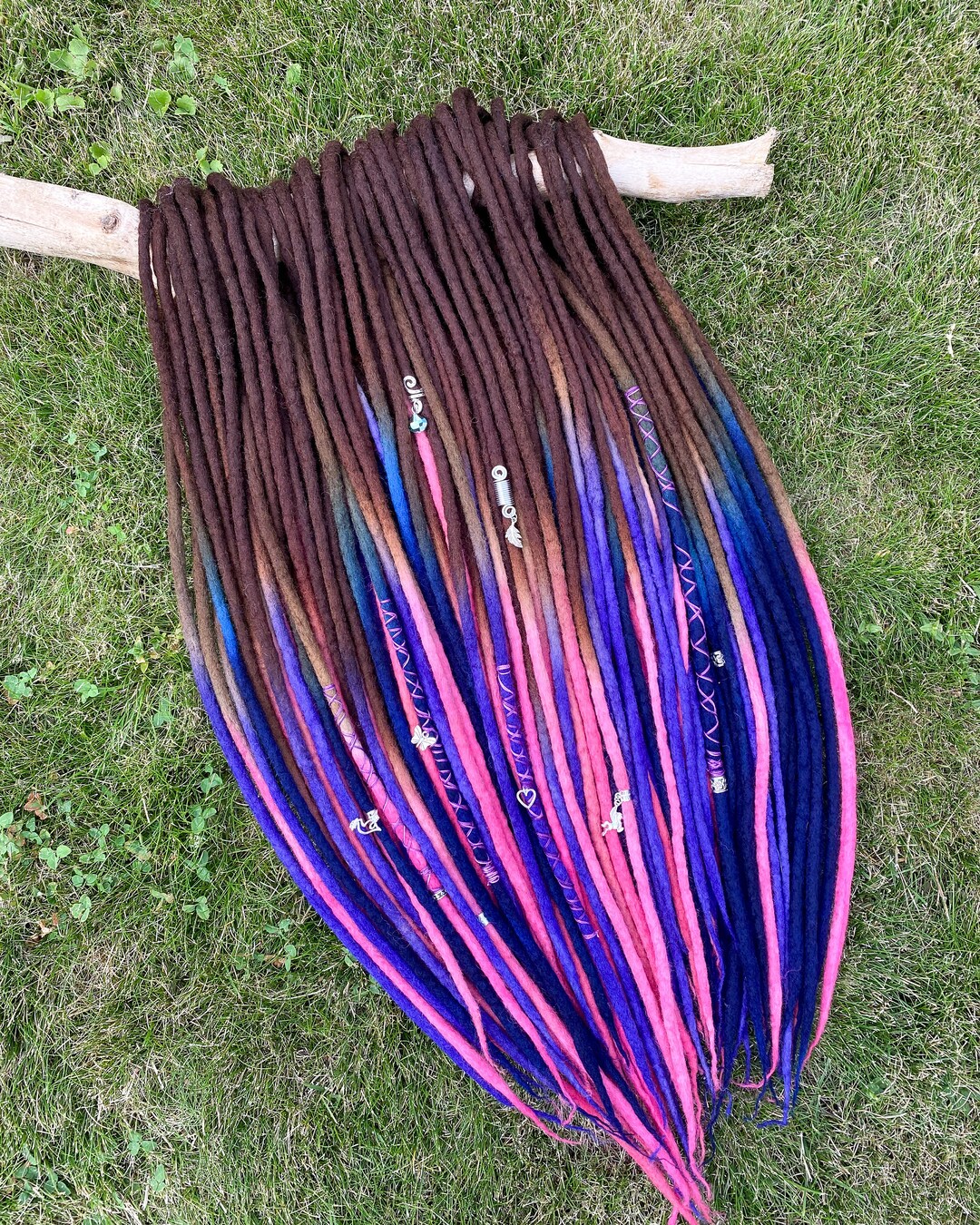 Custom Straight Wool Dreads - Etsy