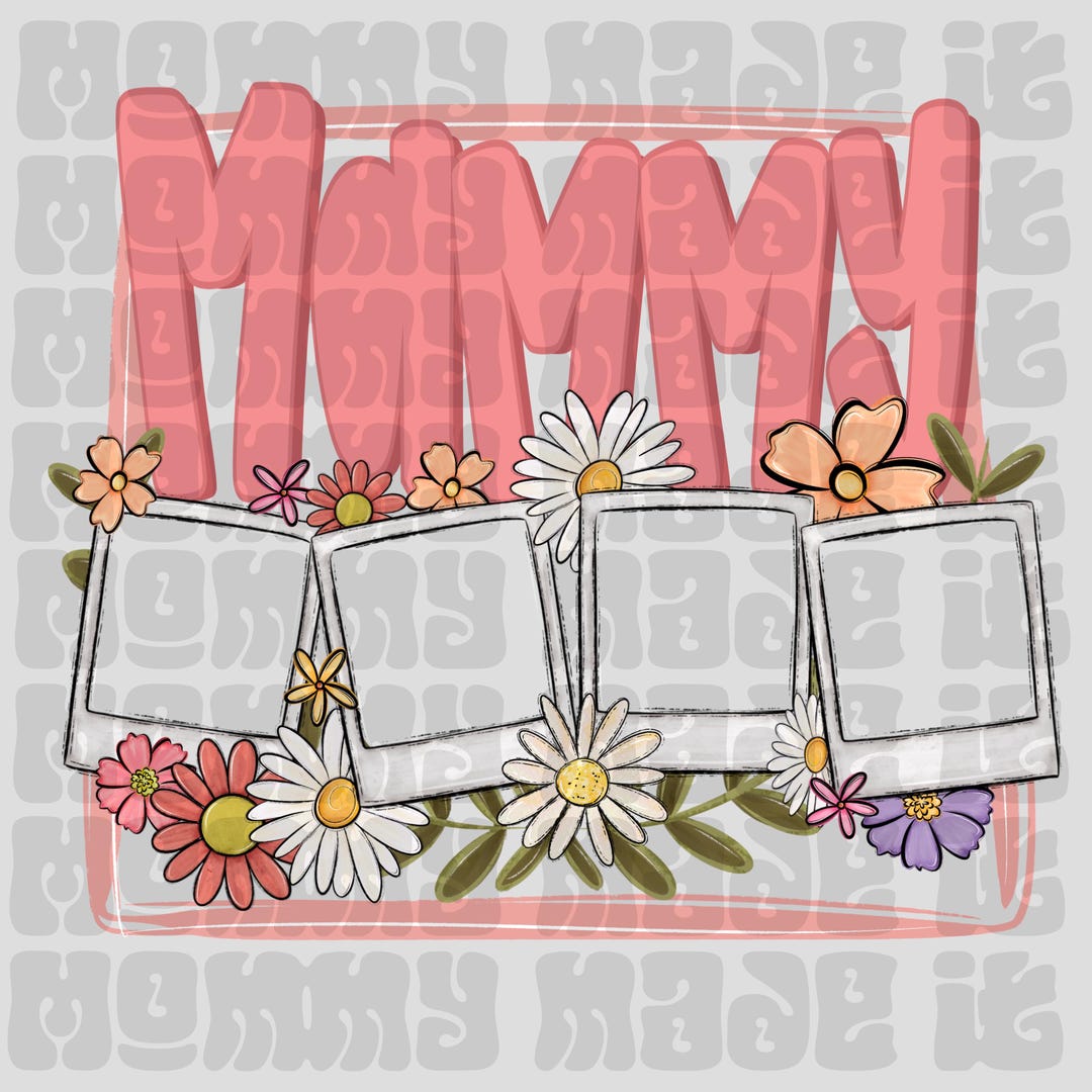 Mammy Photo Png, Mothers Day, Add Photos to Polariod , Customize ...