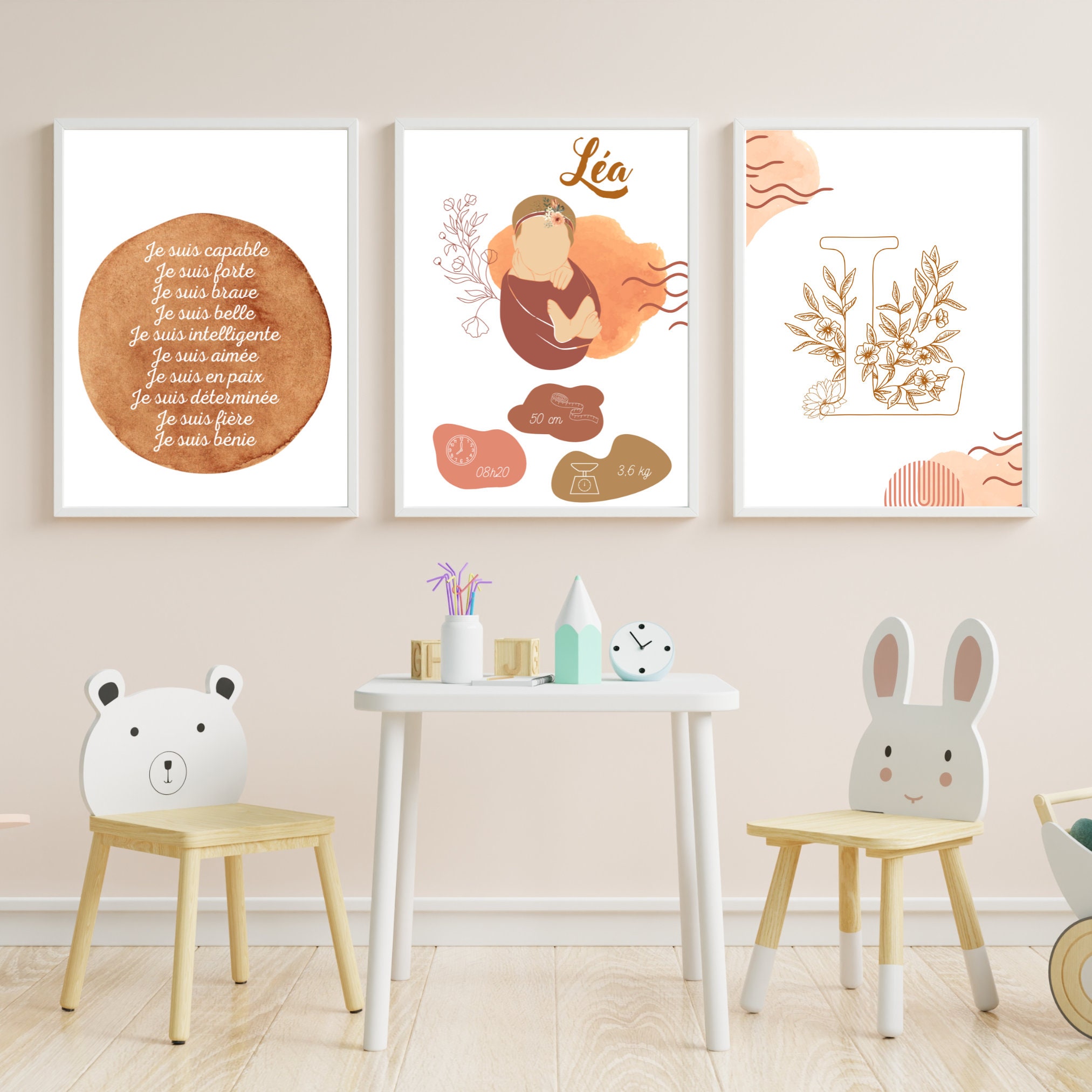 Girl Positive Affirmations Poster - Etsy
