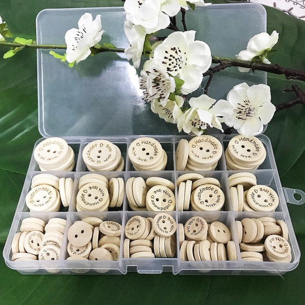 Handmade Wood Button - Etsy