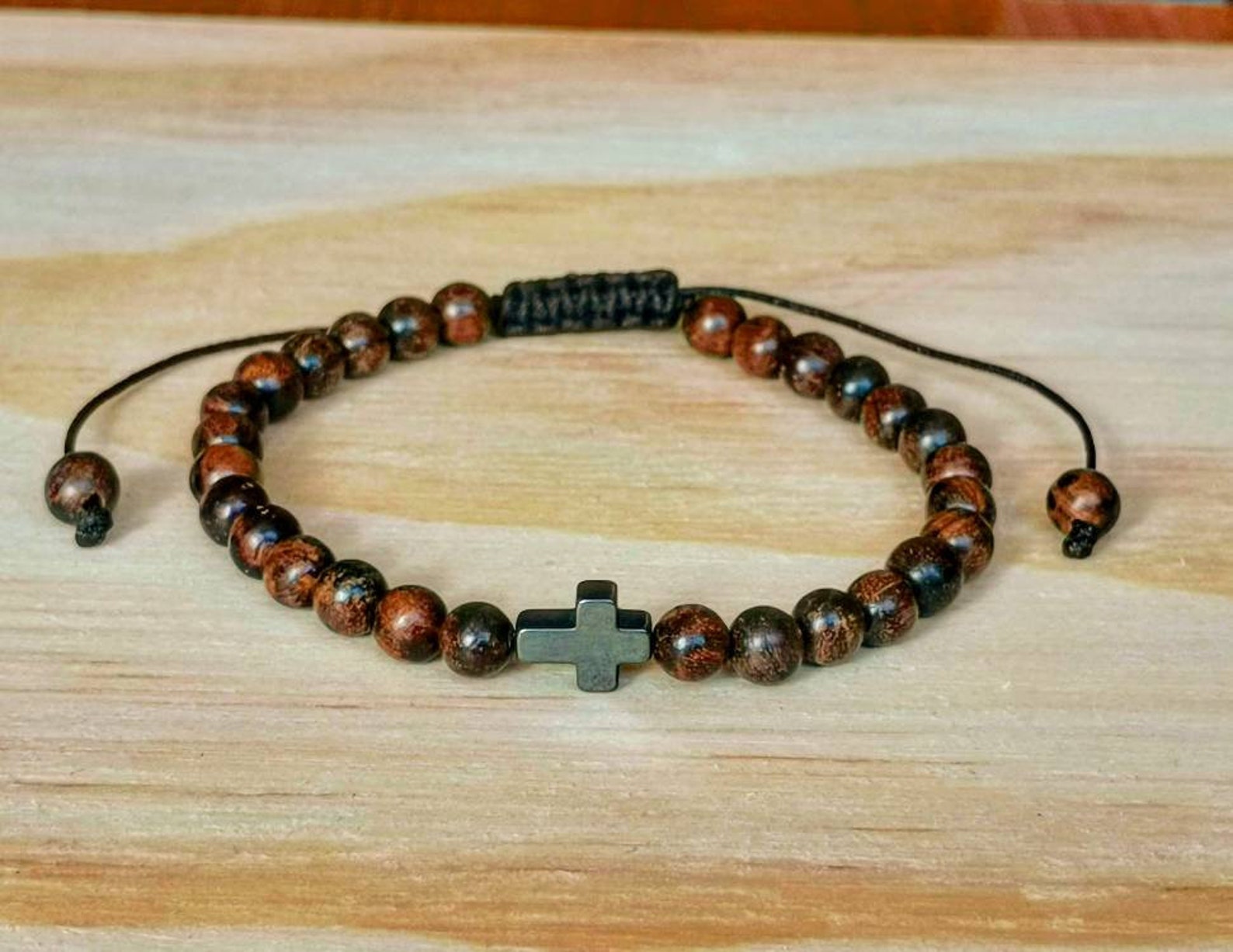 Religious Bracelets * Christian Bracelets * Cross Hematite Bracelets ...
