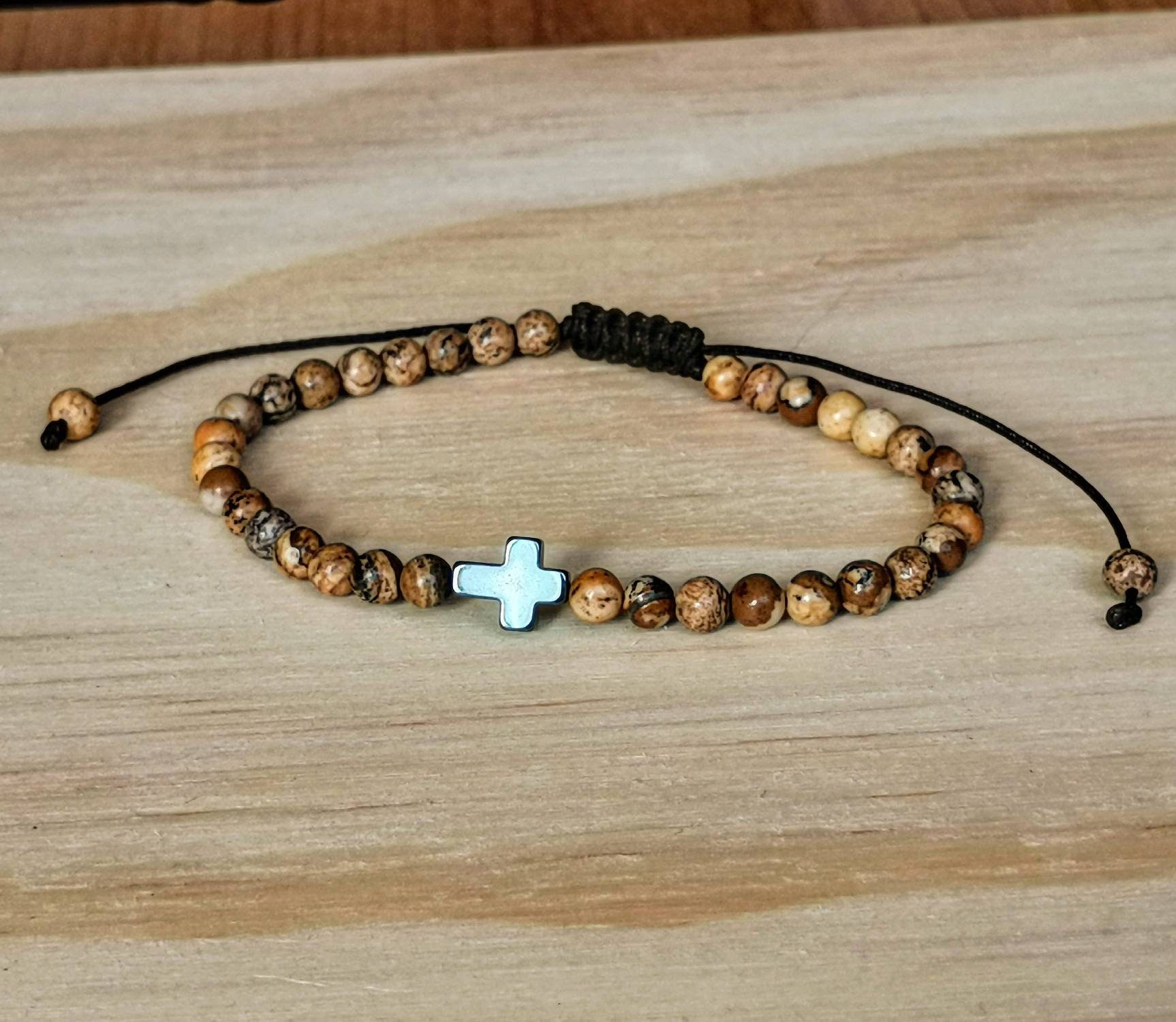 Religious Bracelets * Christian Bracelets * Cross Hematite Bracelets ...