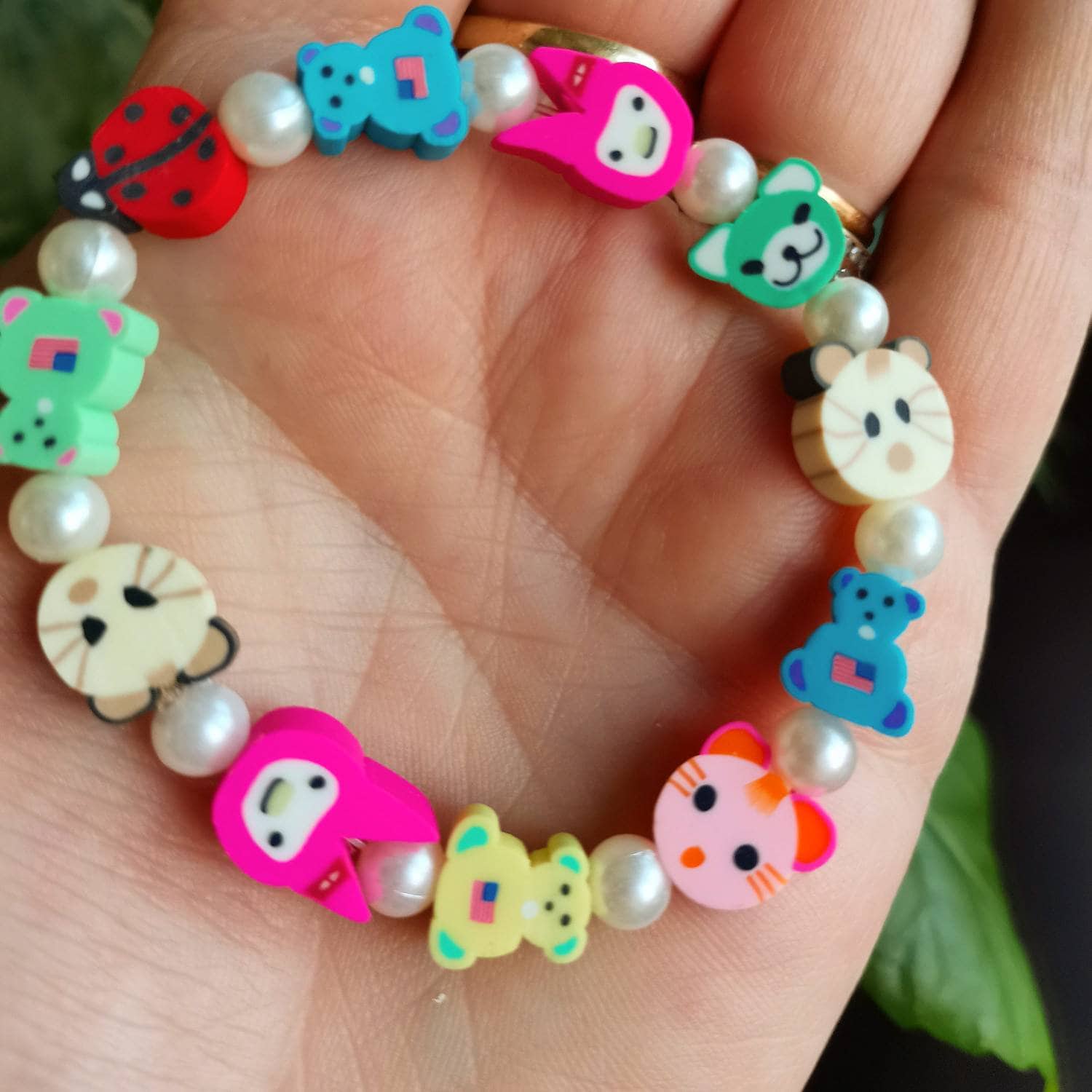 Fimo Bracelets *fimo Fruits Bracelets *clay Bracelets *polymer Fruits ...