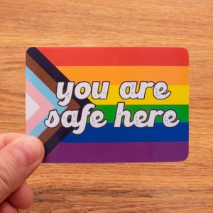 Bold Safe Space Progress Pride Flag LGBTQ POC Transgender Flag - Etsy