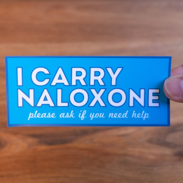 I Carry Narcan Sticker - Etsy