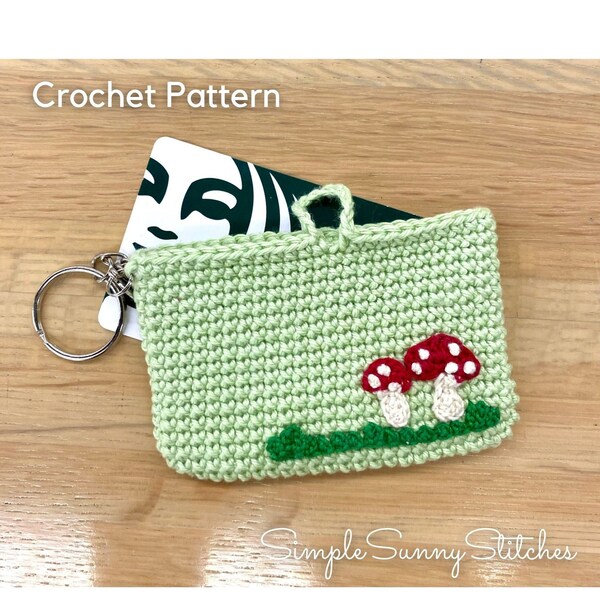 Crochet Card Wallet Pattern - Etsy