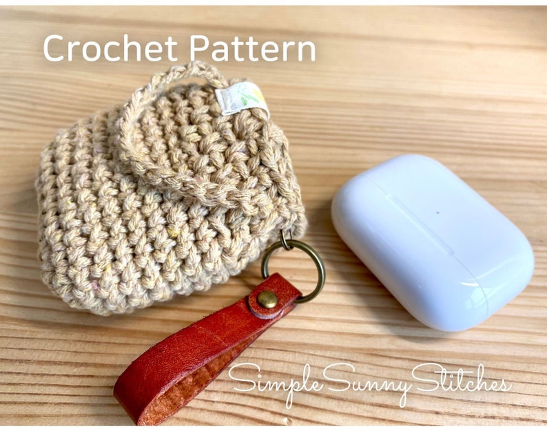 Mini Pouch Keychain Crochet Pattern (PDF File) - Etsy
