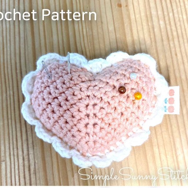 Heart Pin Cushion - Etsy