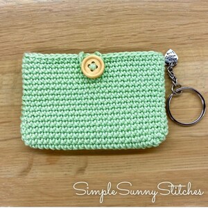 Mushroom Card Case Wallet Crochet Pattern PDF File - Etsy