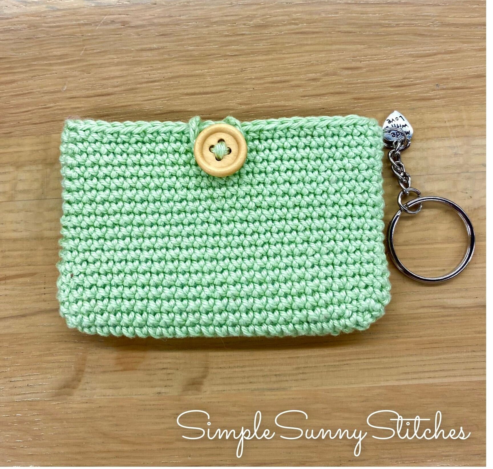 Mushroom Card Case Wallet Crochet Pattern PDF File - Etsy