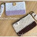 Patterned Card Case Crochet Pattern PDF File - Etsy