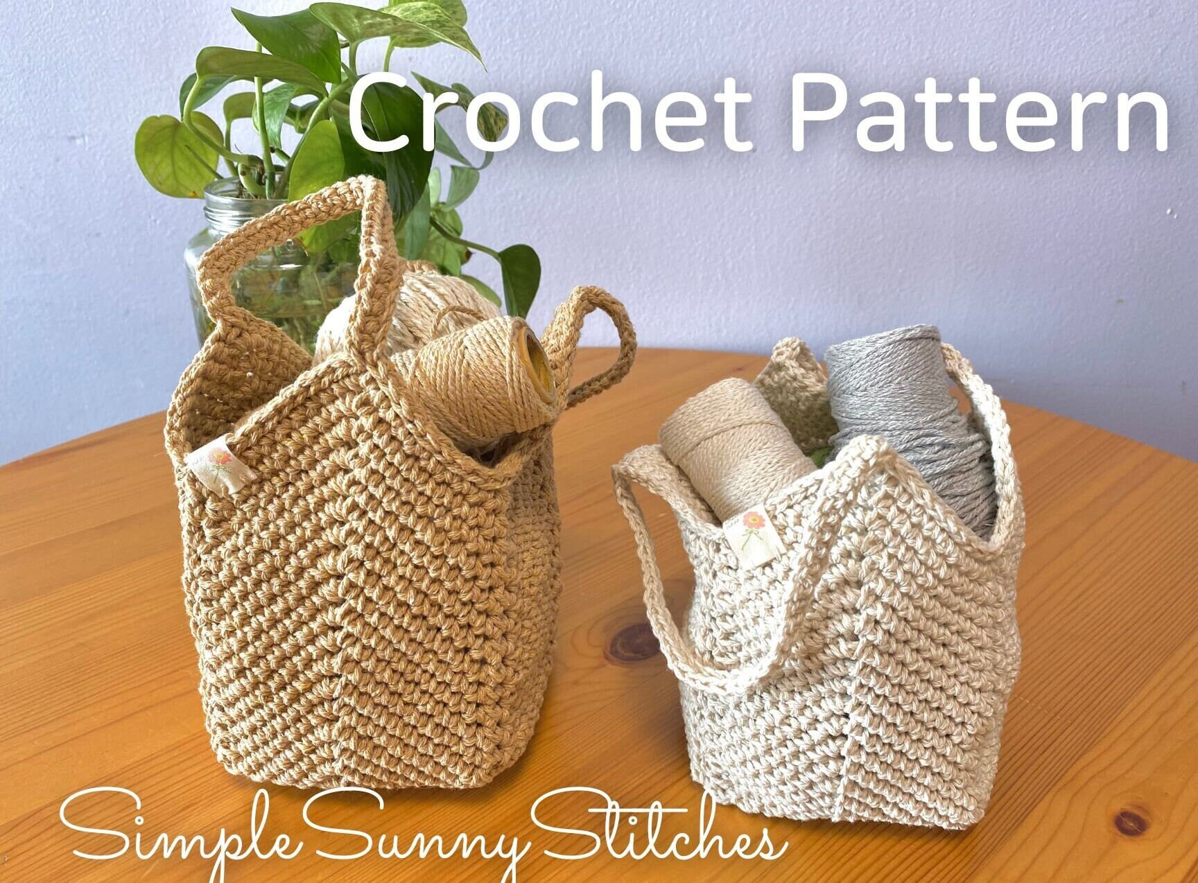 Granny Square Mini Bag Crochet Pattern PDF File - Etsy