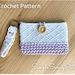 Patterned Card Case Crochet Pattern PDF File - Etsy