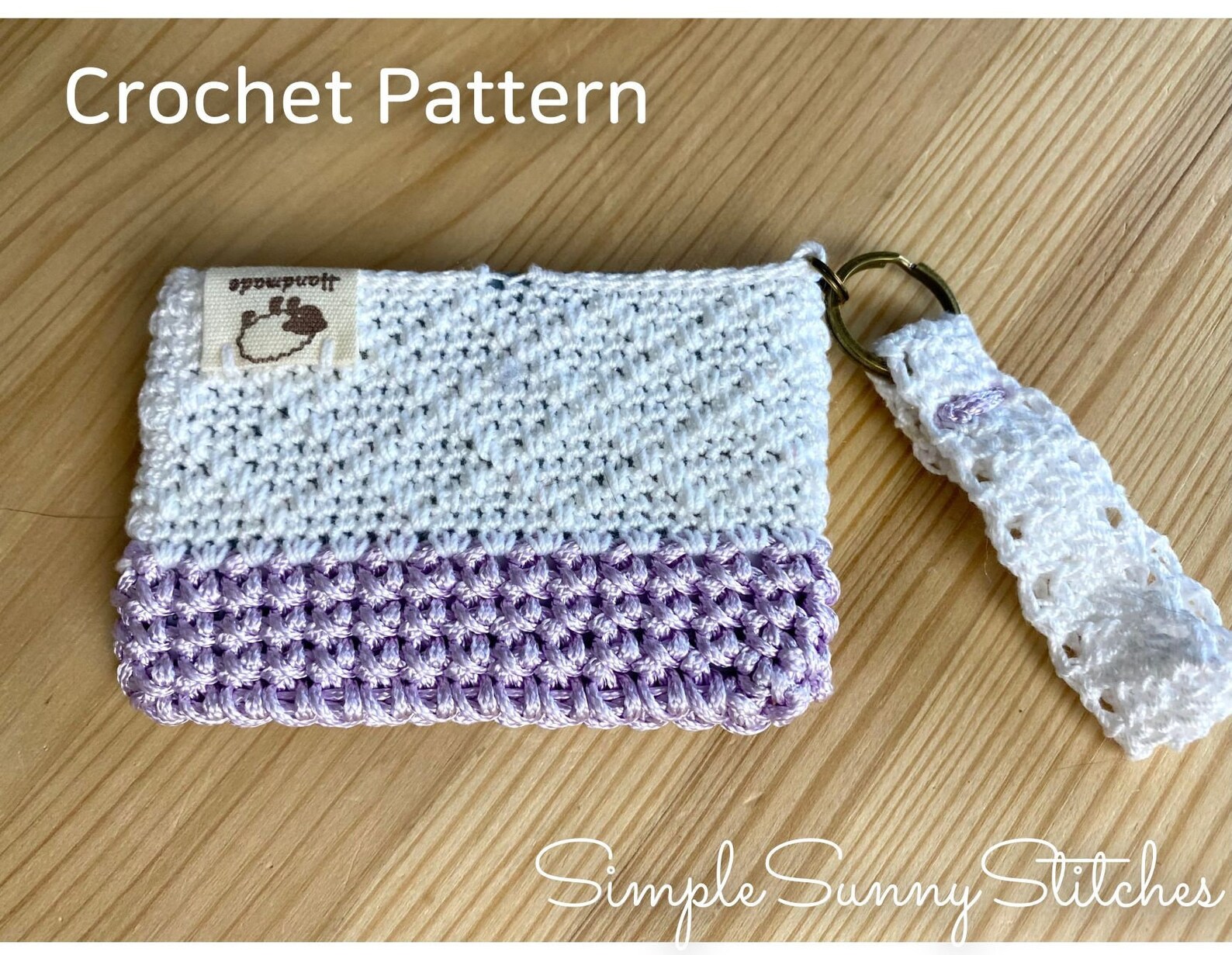 Patterned Card Case Crochet Pattern PDF File - Etsy
